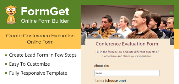 Conference Evaluation Form For Professional Agencies | FormGet