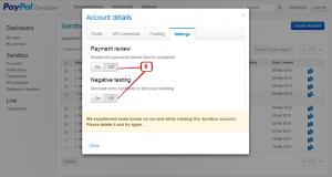 Step to Create PayPal Sandbox Credit Card | FormGet