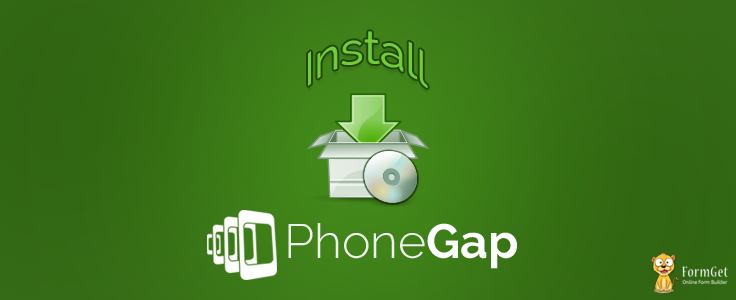 Install Phonegap Formget 