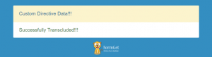 AngularJS Transclude | FormGet
