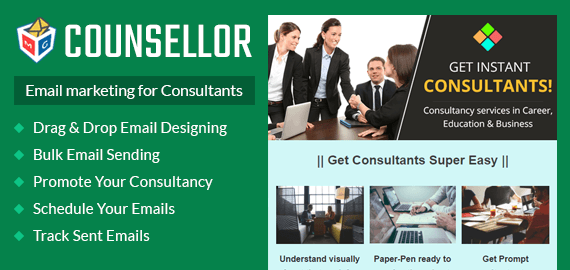 Email Marketing For Consultants, Counselors & Advisors | FormGet