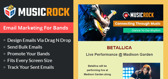 Email Marketing For Bands, Orchestras & Music Performers | FormGet