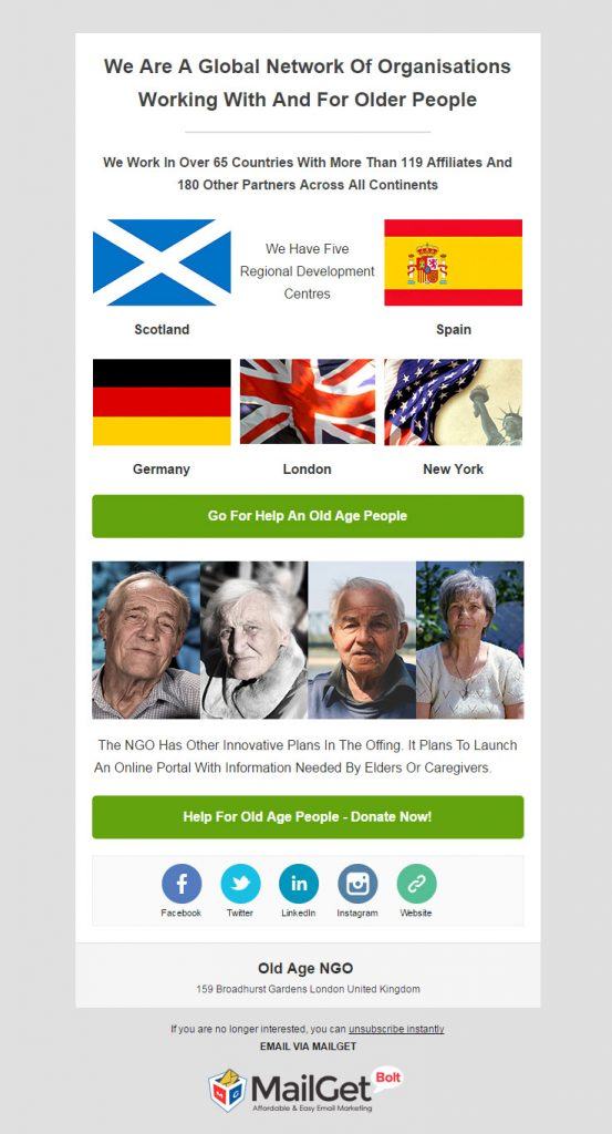 [Best] Charity Email Templates For NGOs & Welfare Societies | FormGet