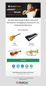 9+ Best Music Email Templates For Musicians,Orchestras | FormGet