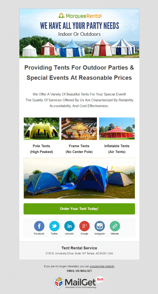 7+ Best Rental Email Marketing Services [Home,Auto] | FormGet