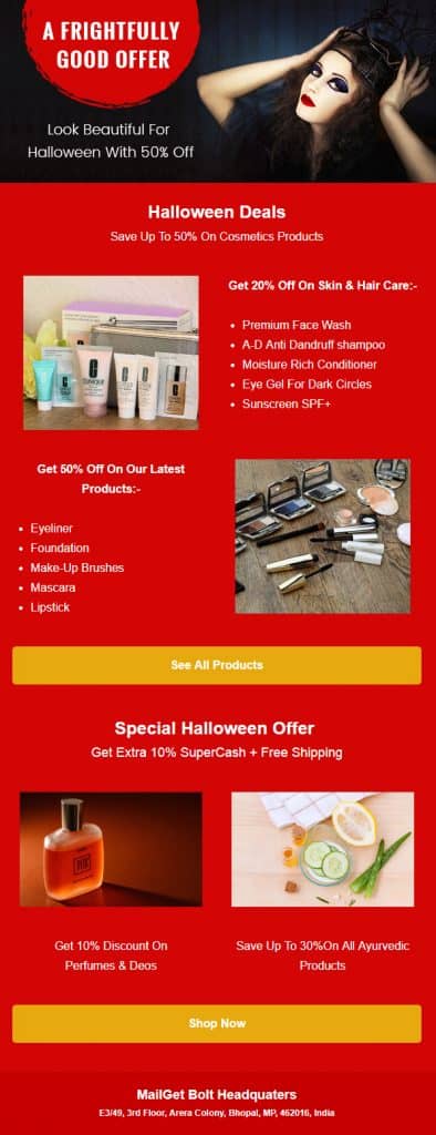 5 Free Halloween Email Templates: Best Newsletters For Email Marketing