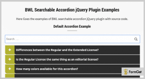 5+ Best jQuery Search Plugins (Free and Paid) | FormGet