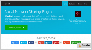 5+ jQuery Social Share Plugins 2022 (Free and Paid) | FormGet