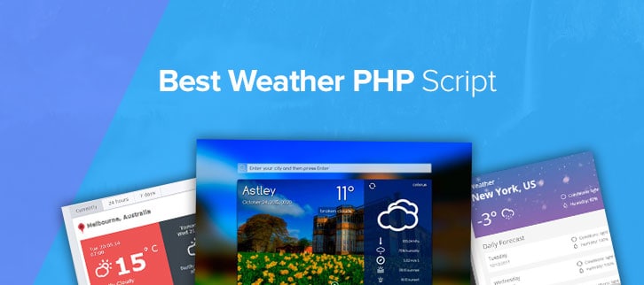 4 Best Weather Php Script 2022 Formget
