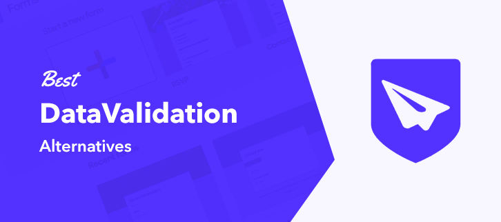 5 Best DataValidation Alternatives 2022 | FormGet