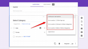 How to create dynamic questions in Google Forms? | FormGet